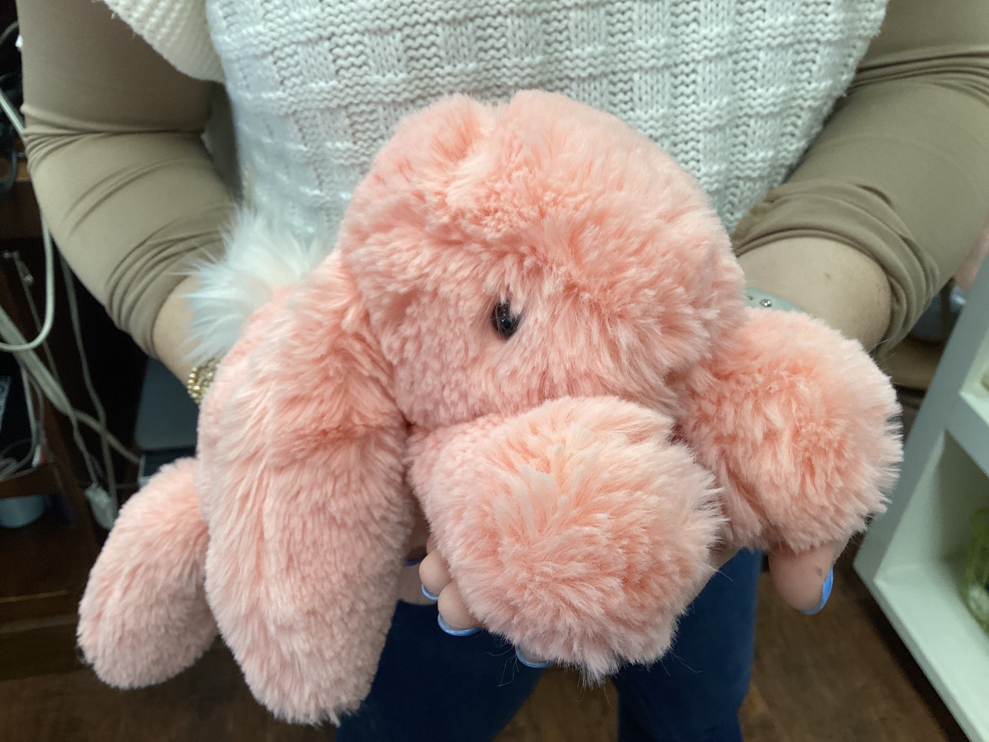 Smudge Apricot Rabbit Jellycat